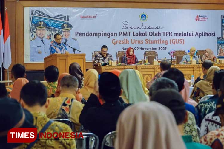 Atasi Stunting, Gresik Siapkan Aplikasi GUS - TIMES Indonesia