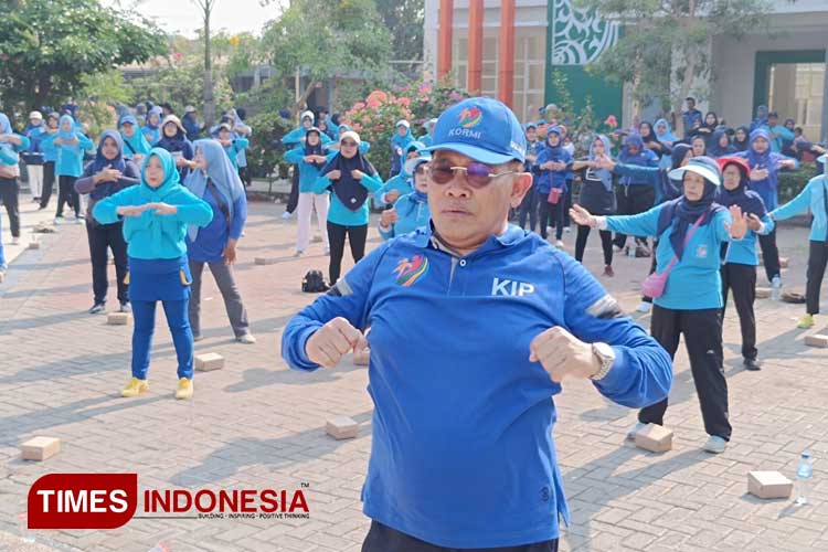 Senam Bareng di Sidoarjo, Hudiyono Apresiasi Kesadaran Masyarakat akan ...