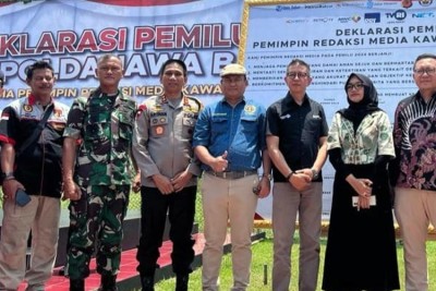 Ketua PWI Jabar Ajak Wartawan Wujudkan Pemilu 2024 Damai - TIMES Indonesia