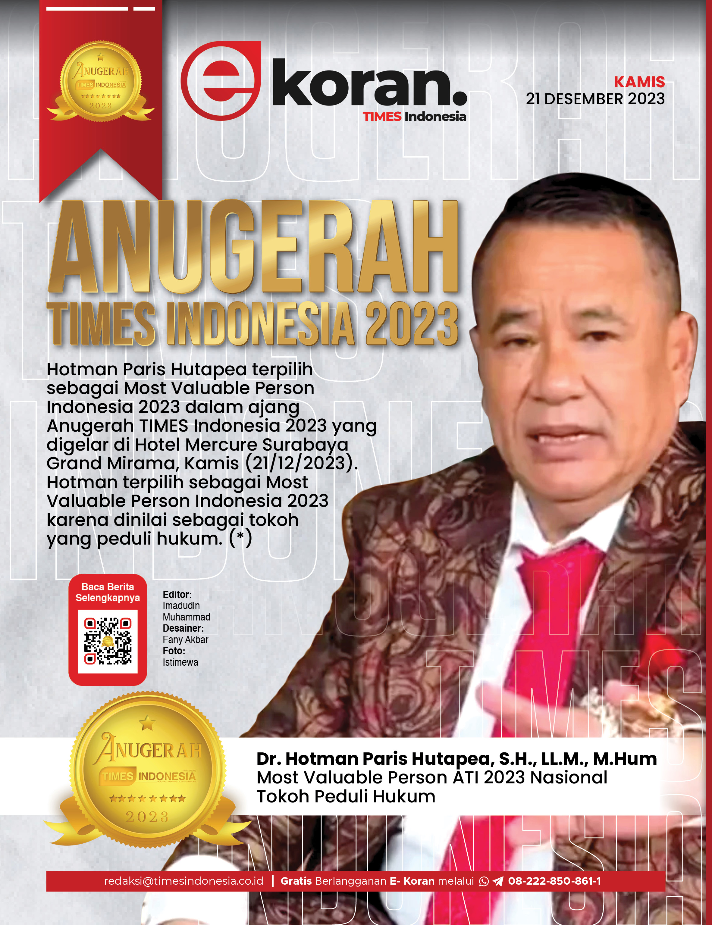 Edisi Khusus ATI Sesi 1 - TIMES Indonesia
