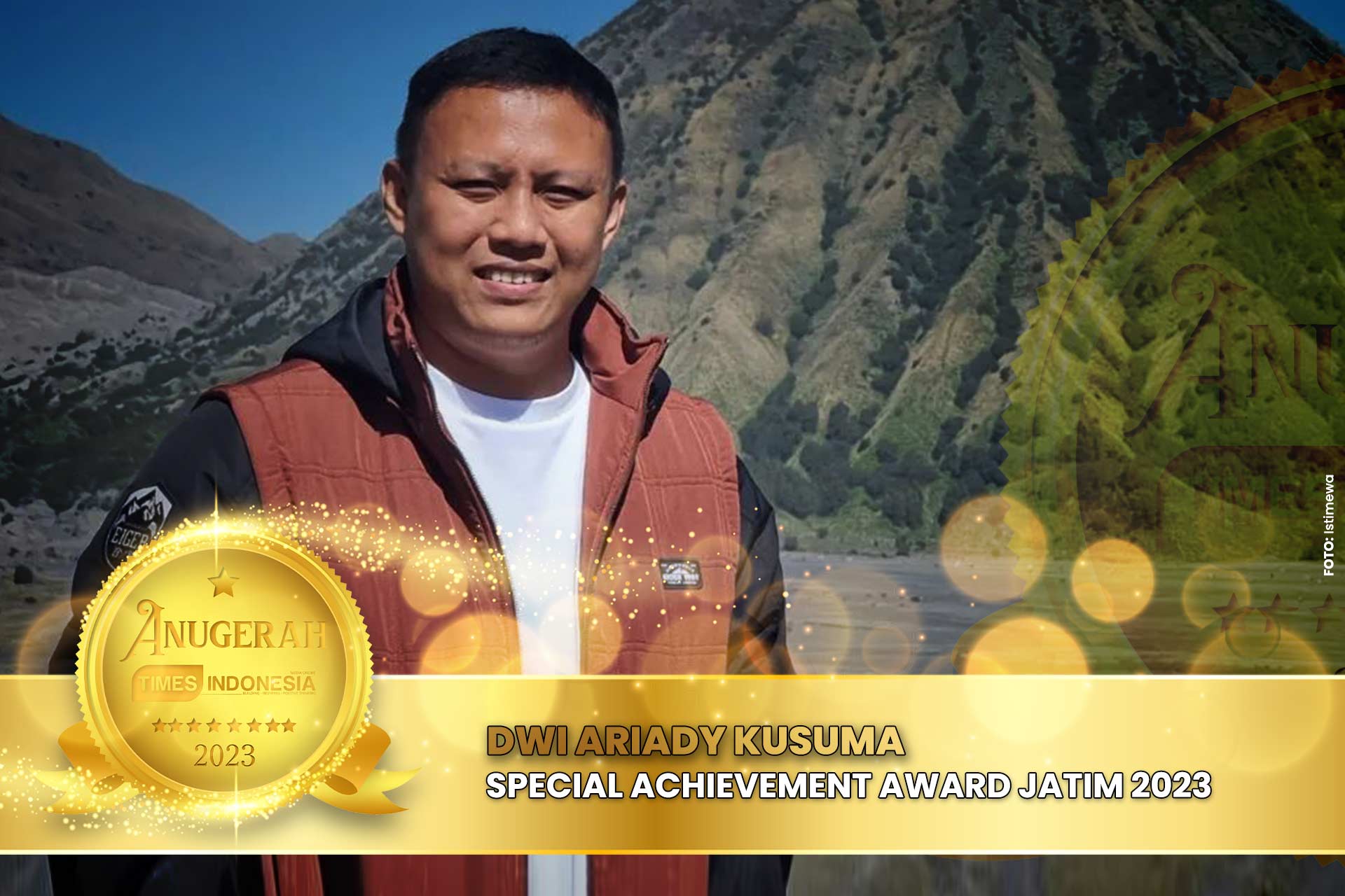 Dwi Ariady Kusuma Raih Special Achievement Award Penggerak Pengembangan ...