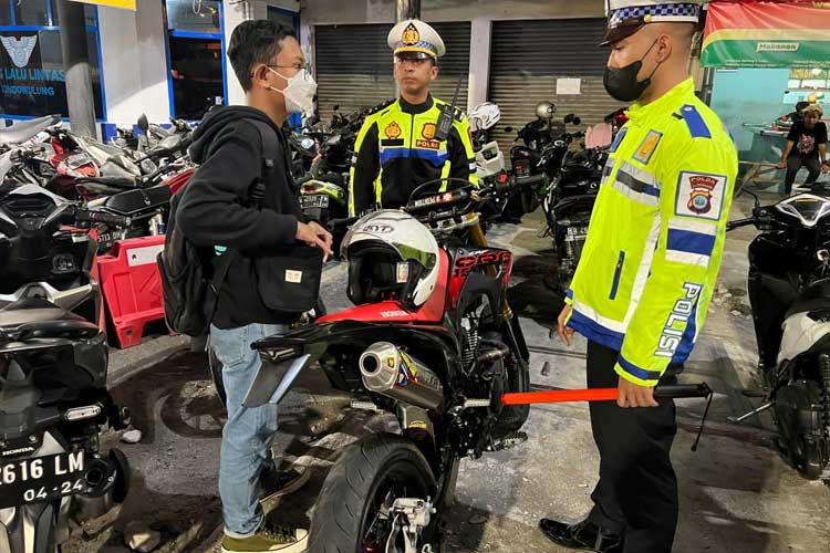 Polres Bantul Sebut Pemotor yang Gunakan Knalpot Brong Dapat Dikenai ...