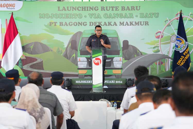Ada Bus Jalur Mojokerto - Batu Via Cangar, Ini Komentar Pj Wali Kota ...