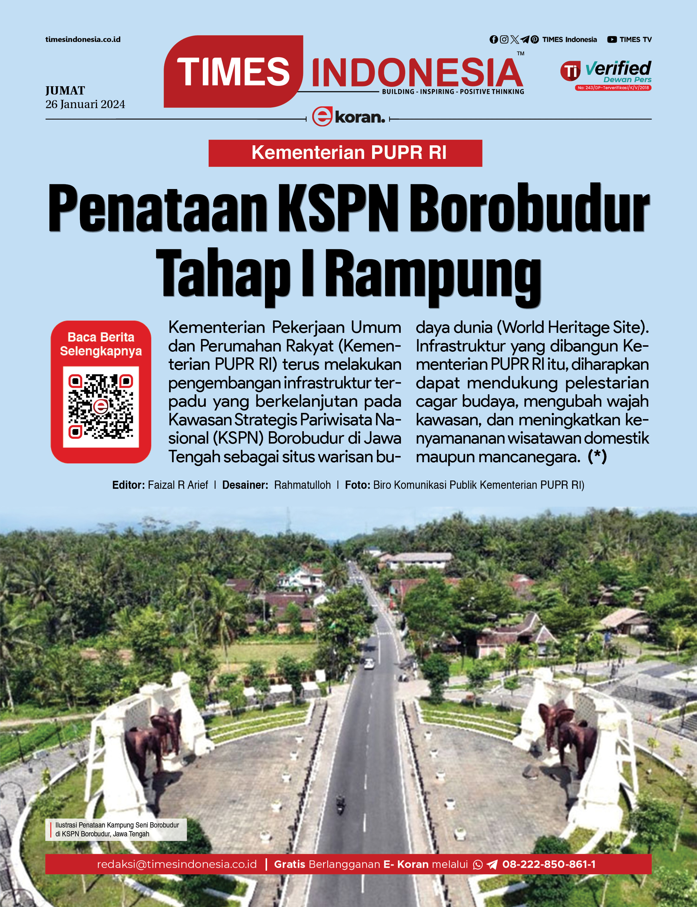 Edisi Jumat, 26 Januari 2024: E-Koran, Bacaan Positif Masyarakat 5.0 ... Edisi Jumat, 26 Januari 2024: E-Koran, Bacaan Positif Masyarakat 5.0 ...