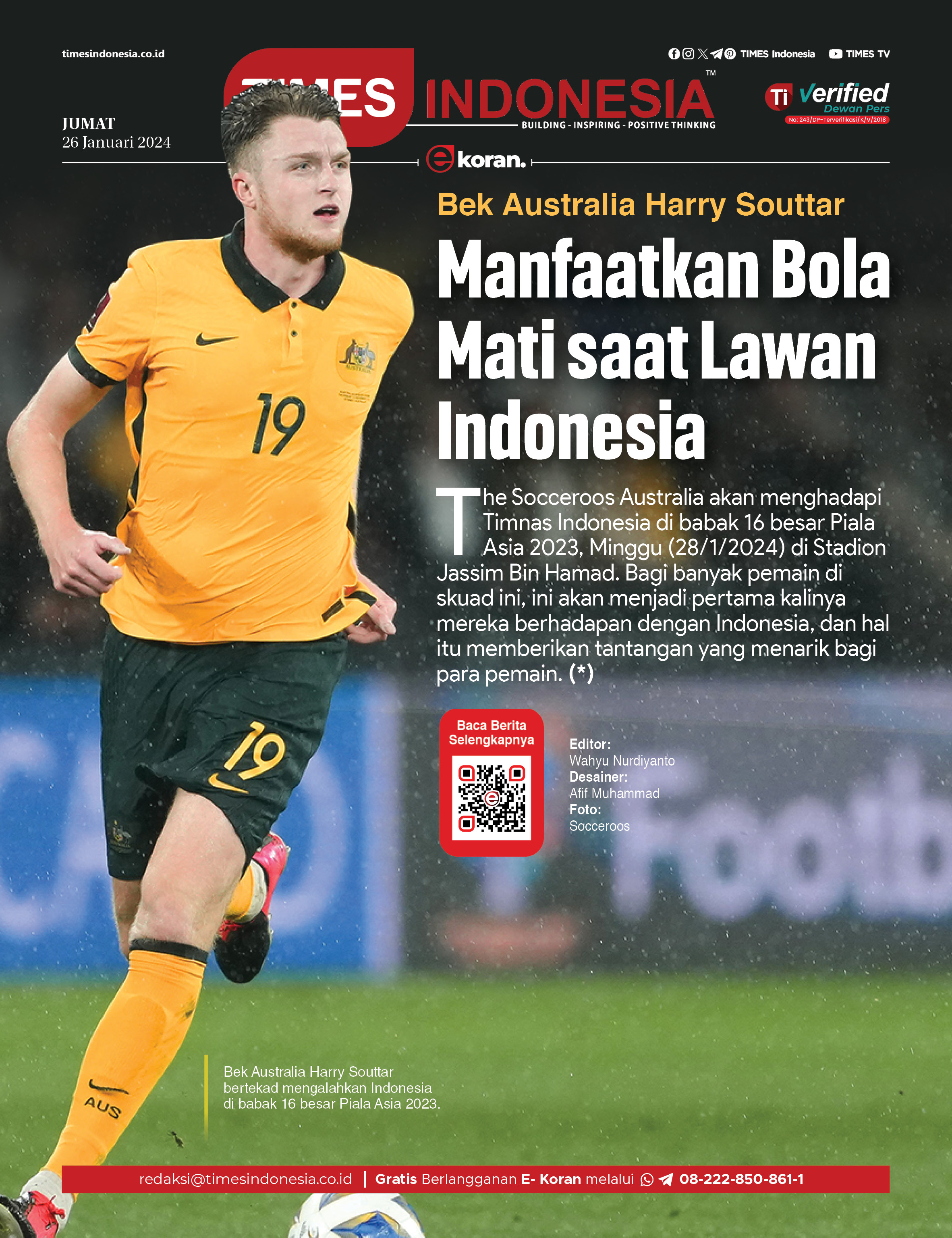 Edisi Jumat, 26 Januari 2024: E-Koran, Bacaan Positif Masyarakat 5.0 ... Edisi Jumat, 26 Januari 2024: E-Koran, Bacaan Positif Masyarakat 5.0 ...