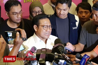 Ramai Hasil Survei Paslon 02 Menang 1 Putaran, Gus Imin; Saya Nggak Yakin - TIMES Indonesia
