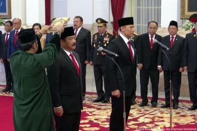 Gantikan Mahfud MD, Hadi Tjahjanto Dilantik Jadi Menkopolhukam - TIMES Indonesia