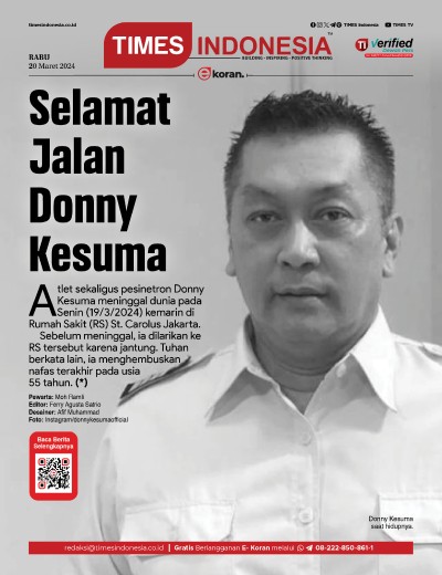 Edisi Kamis, 21 Maret 2024: E-Koran, Bacaan Positif Masyarakat 5.0 ... Edisi Kamis, 21 Maret 2024: E-Koran, Bacaan Positif Masyarakat 5.0 ...