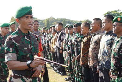 Apel Pasukan Pengamanan World Water Forum ke-10 di Bali, Ini Pesan Pangdam IX/Udayana - TIMES ...