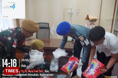 Satgas Pamtas RI-Malaysia Yonarhanud 8/MBC Gagalkan Penyelundupan 7 Kg Narkoba - TIMES Indonesia