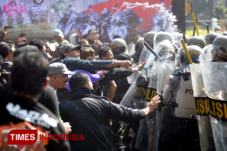 500 Personel Dilibatkan dalam Simulasi Pengamanan Pilkada Kota Malang - TIMES Indonesia