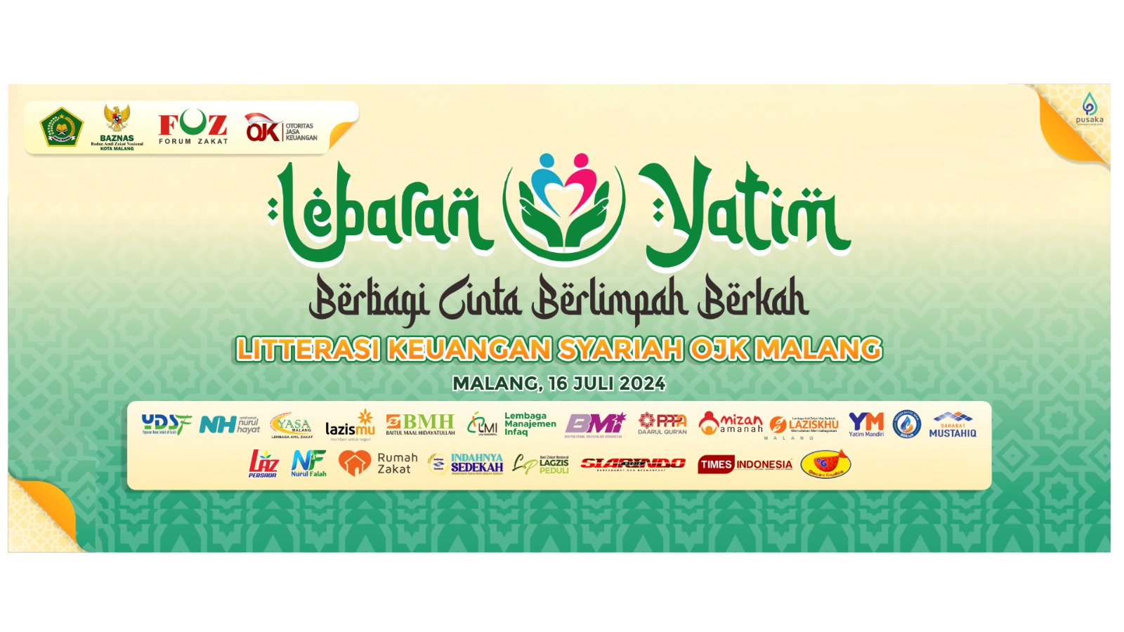 Momen 10 Muharam, Baznas Kota Malang Gelar Lebaran Yatim dan Luncurkan ...