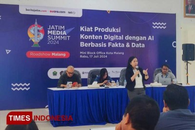 Jatim Media Summit 2024: Media Harus Manfaatkan AI - TIMES Indonesia