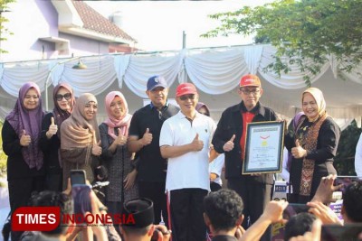 Unipdu Jombang Pecahkan Rekor Muri dengan Senam Kreasi 1.619 Perempuan ...