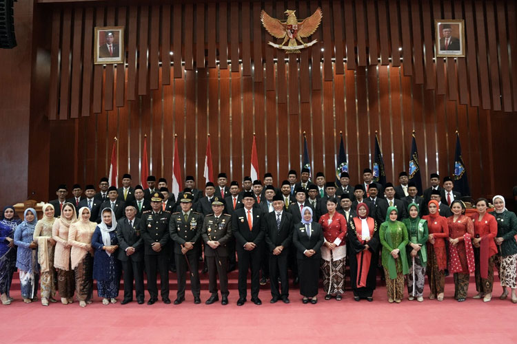 50 Anggota DPRD Sleman Periode 2024-2029 Resmi Dilantik - TIMES Indonesia