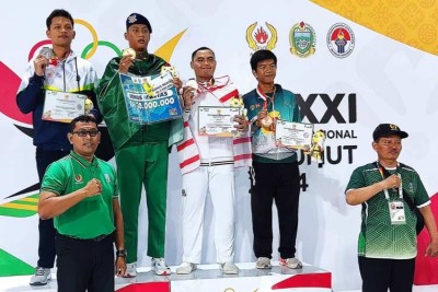 Taekwondo Jatim Tambah 1 Medali Emas dan Perunggu di PON XXI - TIMES Indonesia