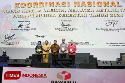 Pilkada 2024, Ketua Bawaslu RI Puji Deklarasi Kepala Daerah Jaga Netralitas ASN - TIMES Indonesia