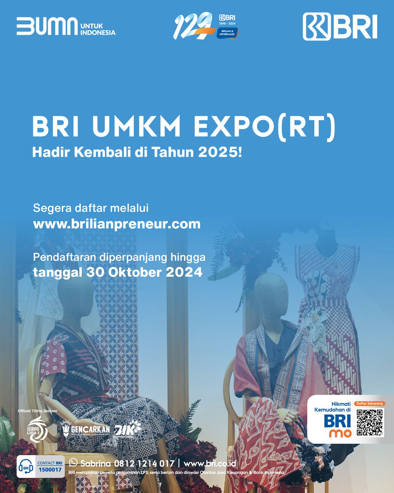 Peluang Global bagi UMKM! Daftarkan Usaha Anda di BRI UMKM EXPO(RT) 2025 - TIMES Indonesia