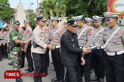 Amankan Nataru, Polres Ponorogo Siagakan Ratusan Personel - TIMES Indonesia