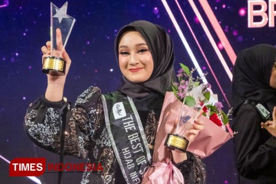 Sosial Influencer Inspired Hijab Influencer Award 2024, Nadia Anindya ...