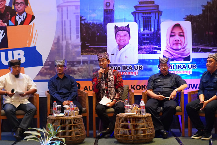Rektor Universitas Brawijaya Jalin Silaturahmi dengan IKA UB Banyuwangi ...
