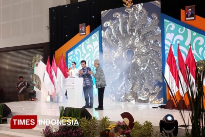 Pameran Batik, Bordir, dan Aksesoris Dorong Kemajuan Ekonomi Kreatif Jatim - TIMES Indonesia