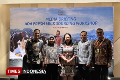 Susu Segar Asli Indonesia Dikenalkan ke Negara AOA - TIMES Indonesia
