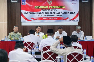 Wabup Sleman Ajak Generasi Muda Jadi Pelopor Nilai-Nilai Pancasila - TIMES Indonesia