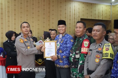 Hari Bhayangkara ke-79, Desa Cisetu Majalengka Sabet Juara 1 Lomba Tiga Pilar - TIMES Indonesia