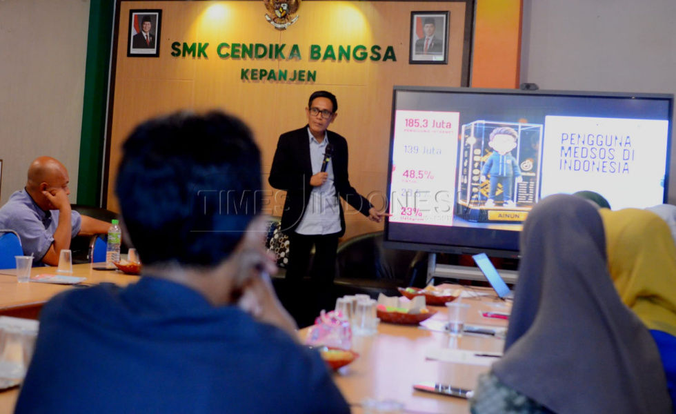 SMK Cendika Bangsa Kepanjen Gandeng TIMES Indonesia Perkuat Literasi ...