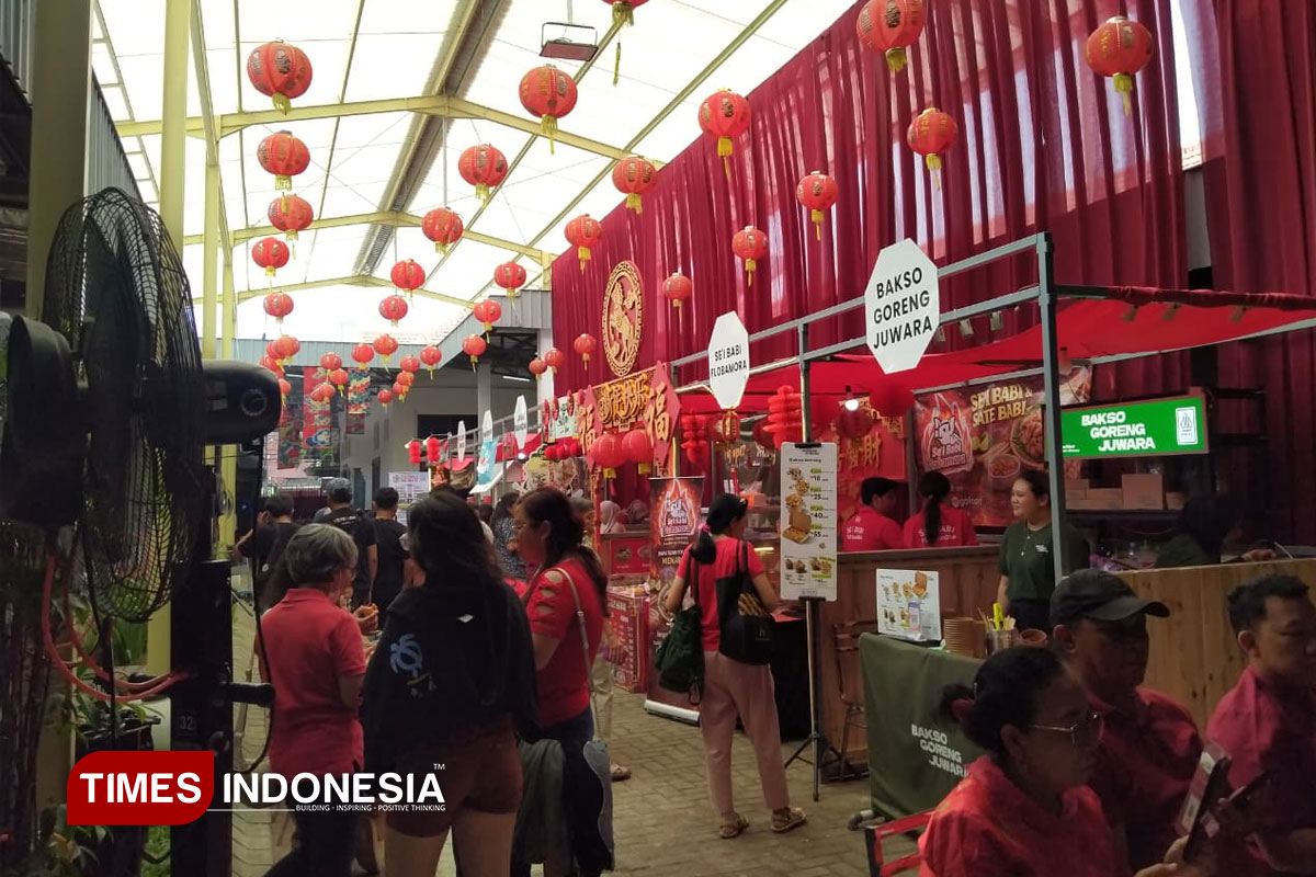 Bazar dan Hiburan Meriahkan Semarak Imlek di Klenteng Eng An Kiong ...