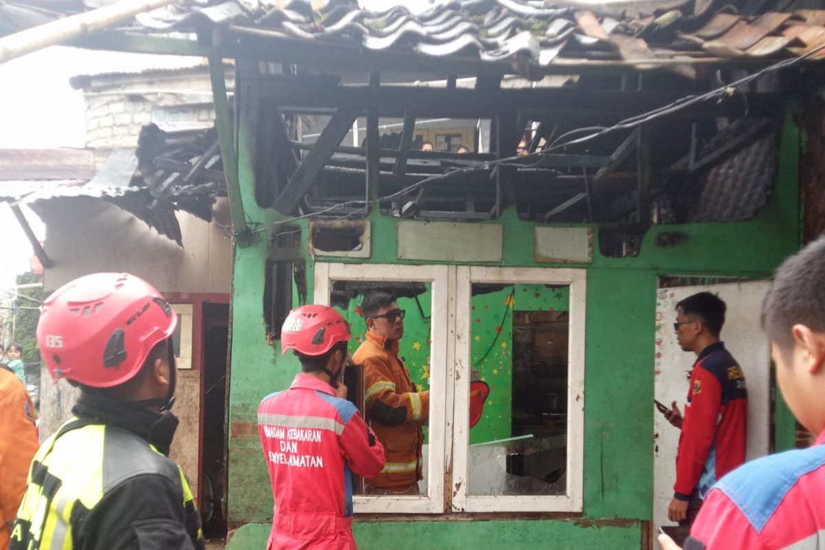 Mess Pekerja di Desa Gadog Cianjur Hangus Terbakar, Diduga Akibat Arus ...